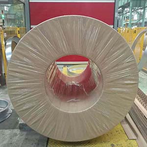 Machine Packaging of Steel Coil - Ma Anshan Steel Packaging Technology ...